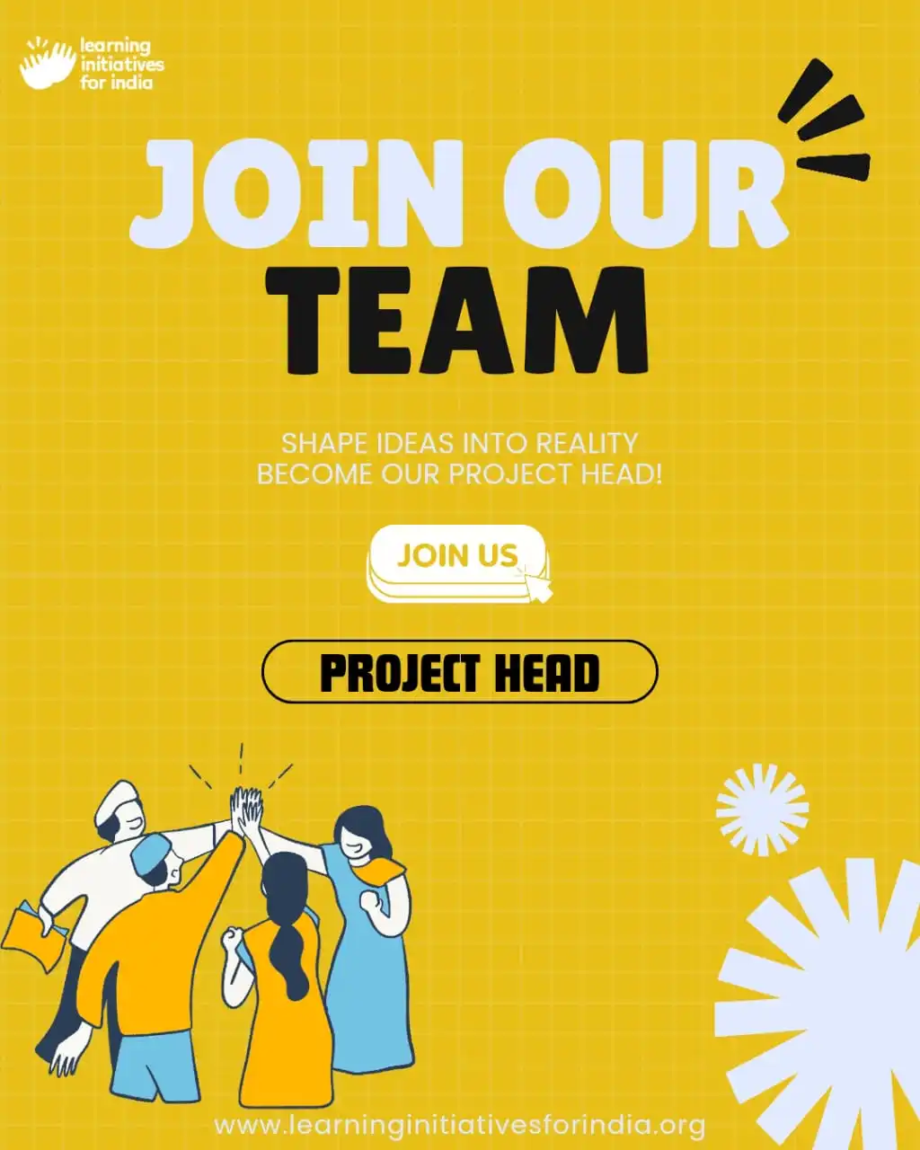 Careers | Learning Initiatives For India